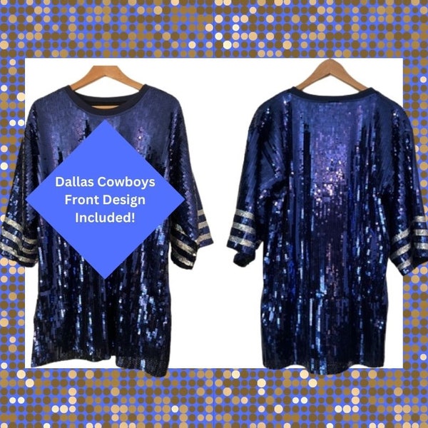 Sequin Dallas Cowboy Dress - Etsy