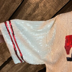 Texas Rangers Sequin Crop Top! - Etsy