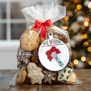 We Whisk You a Merry Christmas Ornament, Funny, Christmas Baking, Gifts ...