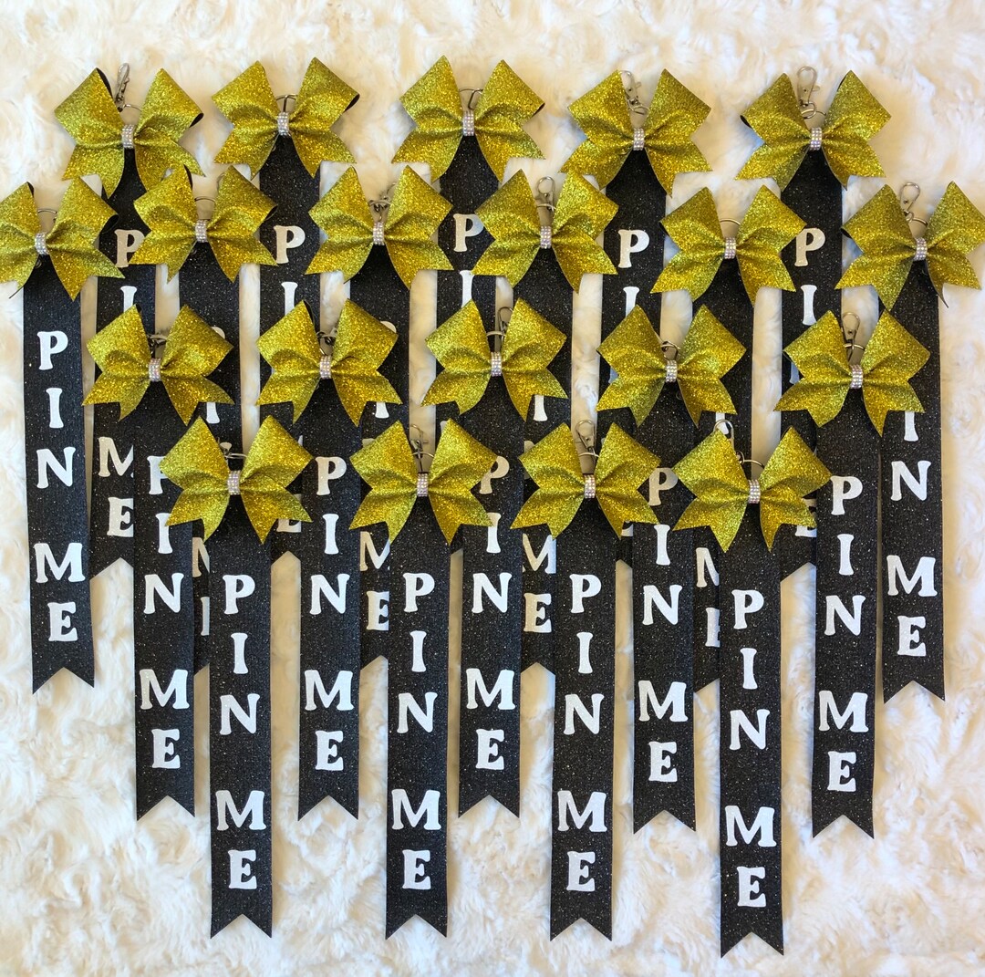 Pin Me Ribbon Pin Me Bag Tag Cheer Competition Gifts Good Luck Pins Lanyard Team Gifts - Etsy