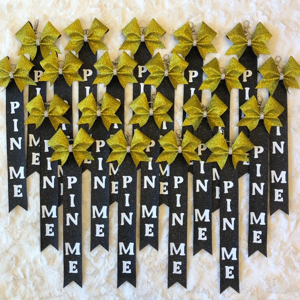 Pin Me Cheer Ribbon Bulk - Etsy