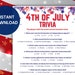 4th of July Trivia Printable Game, 4th of July Game, Printable Family ...