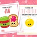 Printable Valentine's Day Cards. Instant Download Kids Valentine's Day ...
