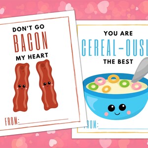 Printable Valentine's Day Cards. Instant Download Kids Valentine's Day ...