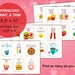 Printable Valentine's Day Card Bundle - 18 Food Pun Cards - Instant ...