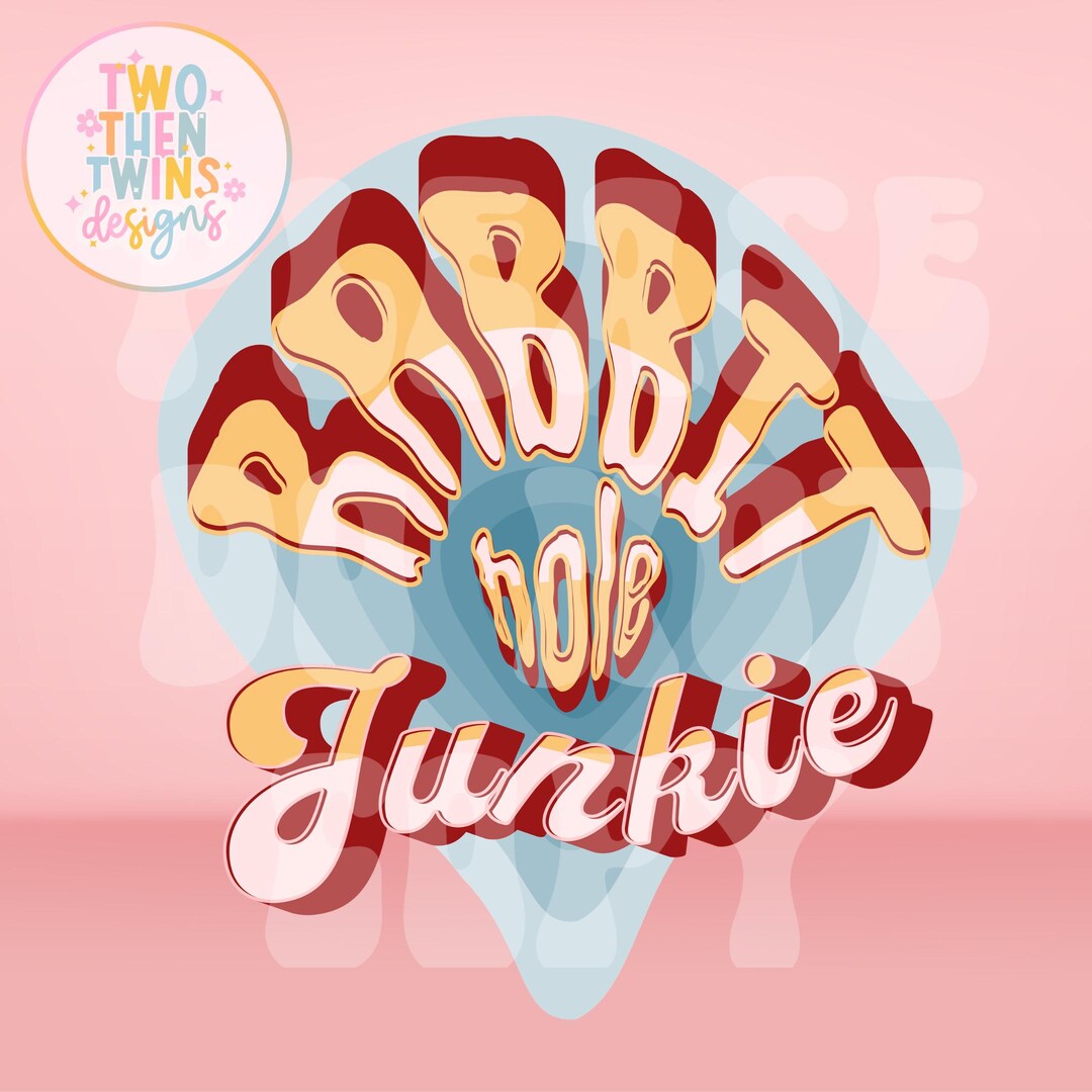 Rabbit Hole Junkie! Conspiracy Theory Club! - Etsy