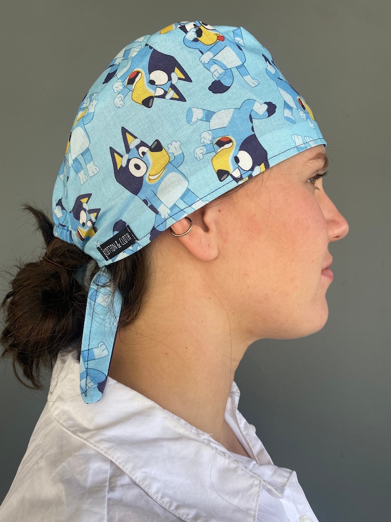 Bluey Scrub Cap [doctors / Nurses / Vets / Dentists / Medical ...