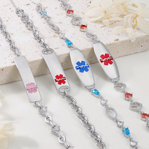 Medical Id Bracelet - Etsy