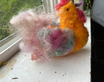 Needle Felted Rooster - Etsy