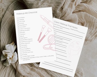 Makeup Artist Kit Checklist - Etsy