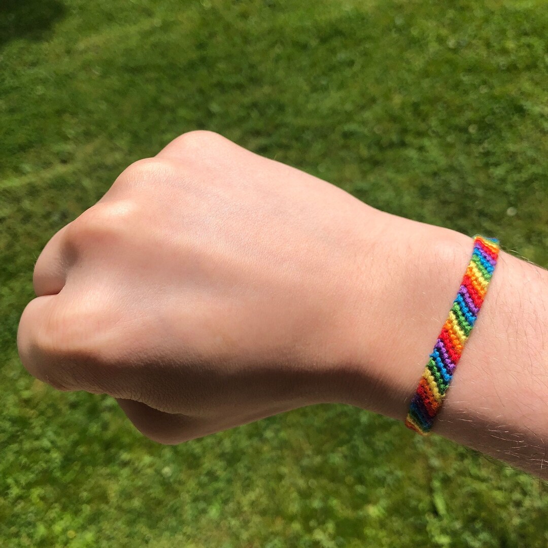 LGBTQ Jewelry Lesbian Bisexual Transgender Rainbow Flag Non-binary ...