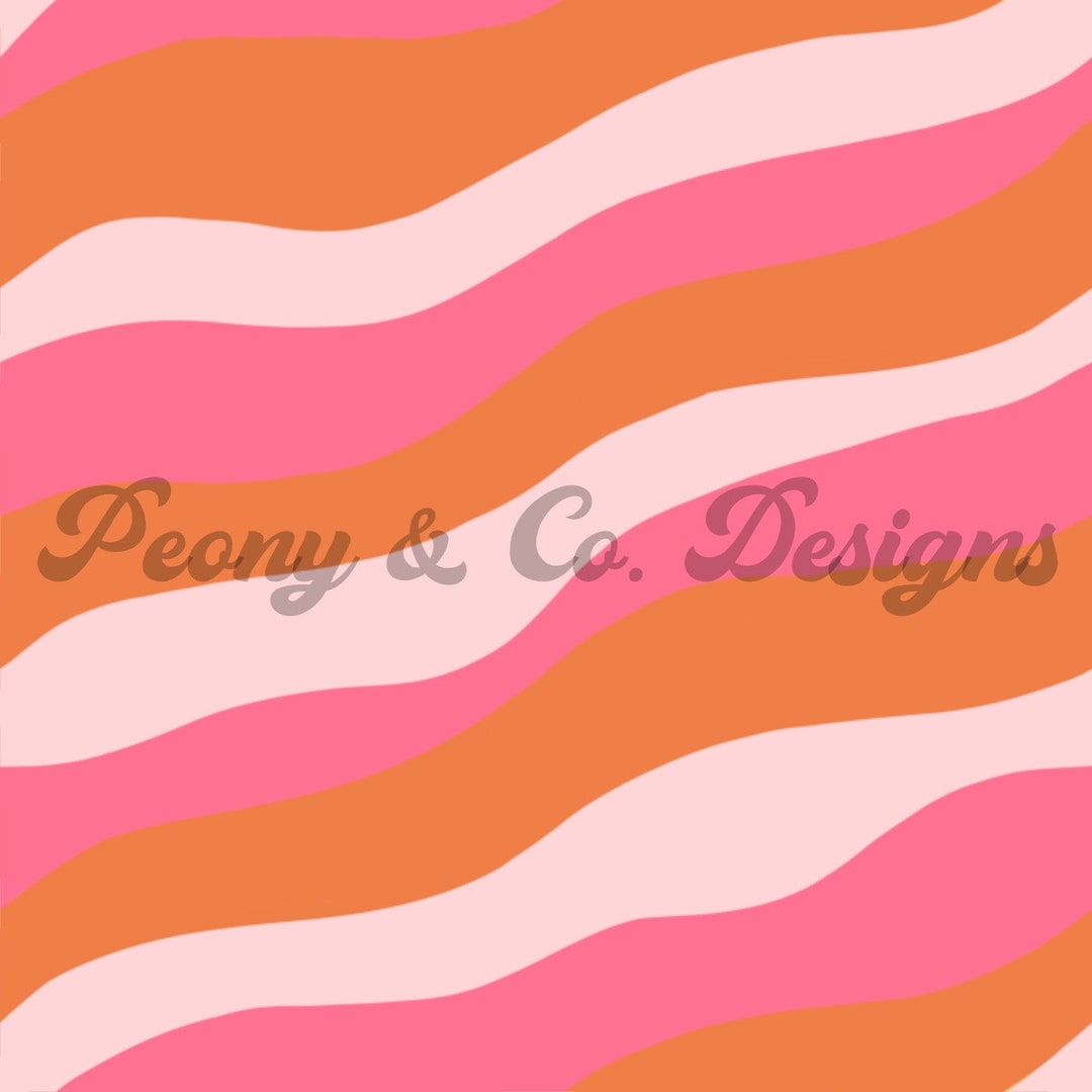 Retro Stay Groovy 70s Seamless Pattern, Trendy Abstract Repeat Pattern ...