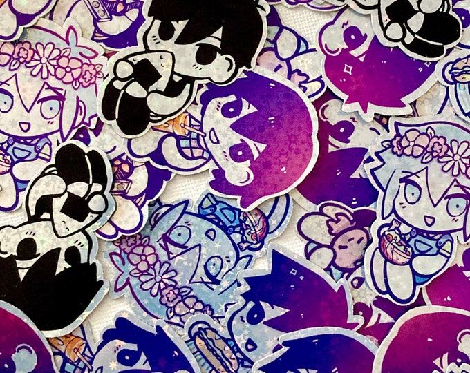 7 Pcs OMORI Faraway Town Sticker Set - Etsy