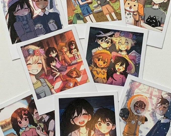 8 Pcs OMORI Photocard Set - Etsy
