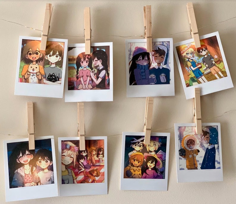 8 Pcs OMORI Photocard Set - Etsy