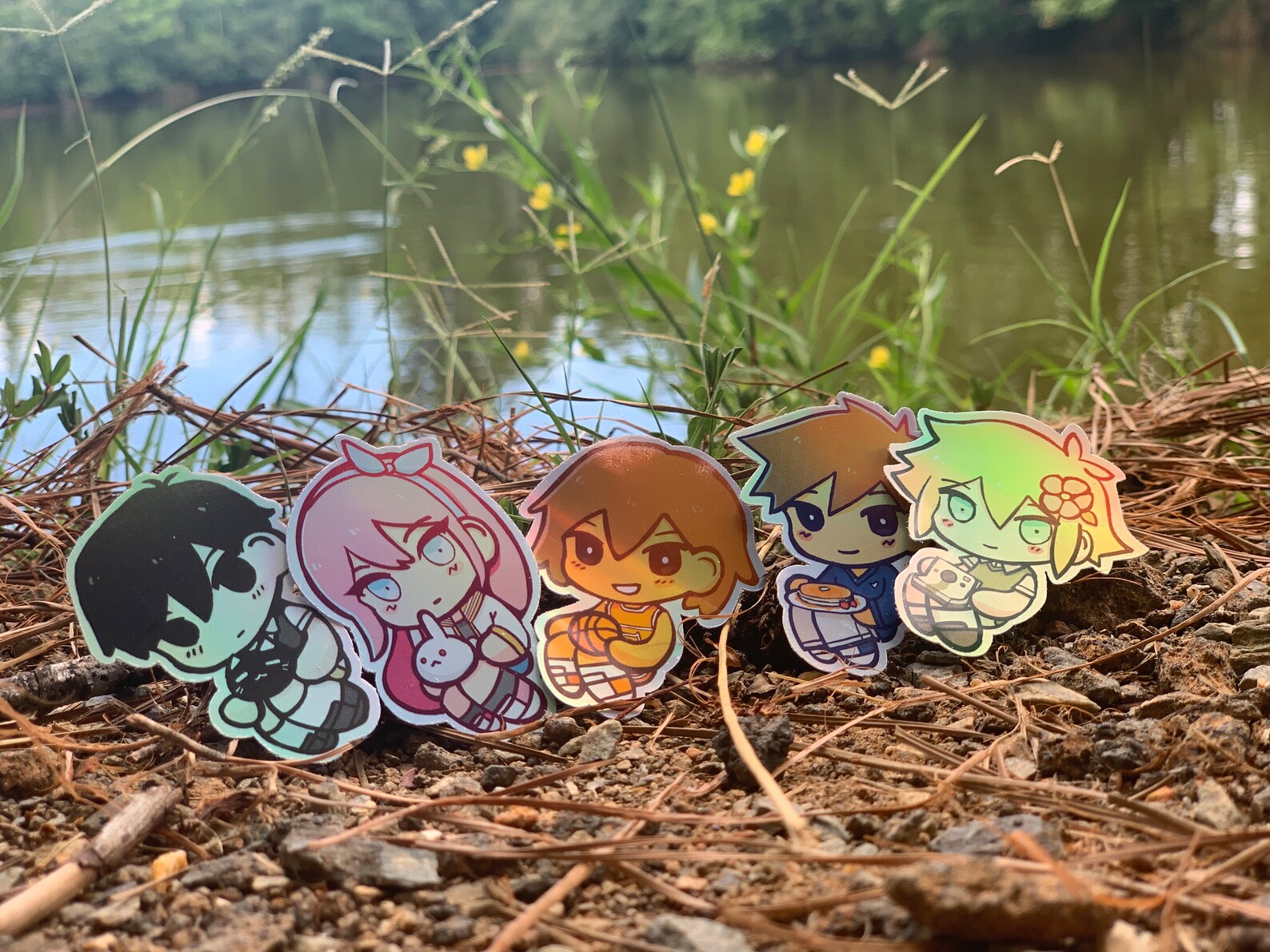 7 Pcs OMORI Faraway Town Sticker Set - Etsy