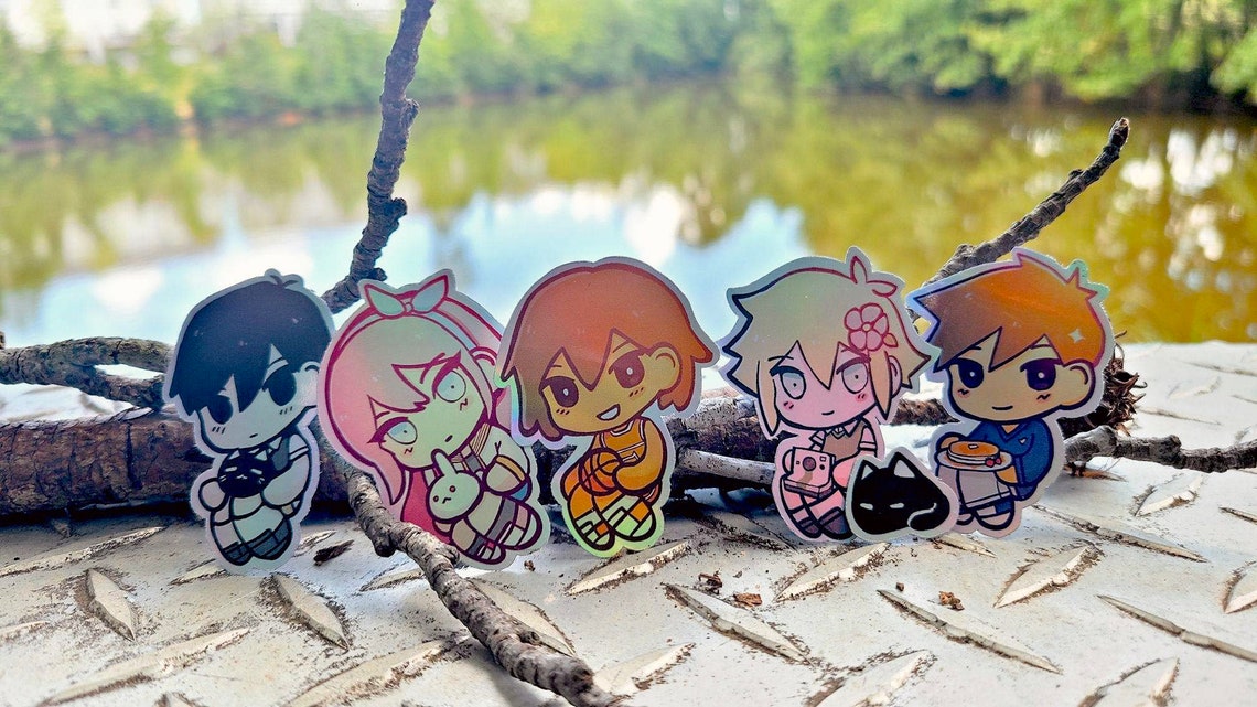 7 Pcs OMORI Faraway Town Sticker Set - Etsy