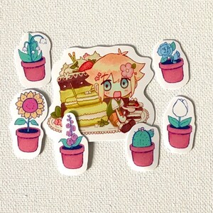 9 Pcs OMORI Sweets Sticker Set - Etsy