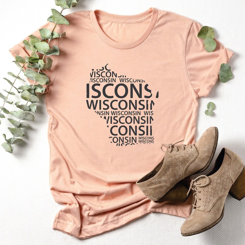 Wisconsin Shirt - Etsy