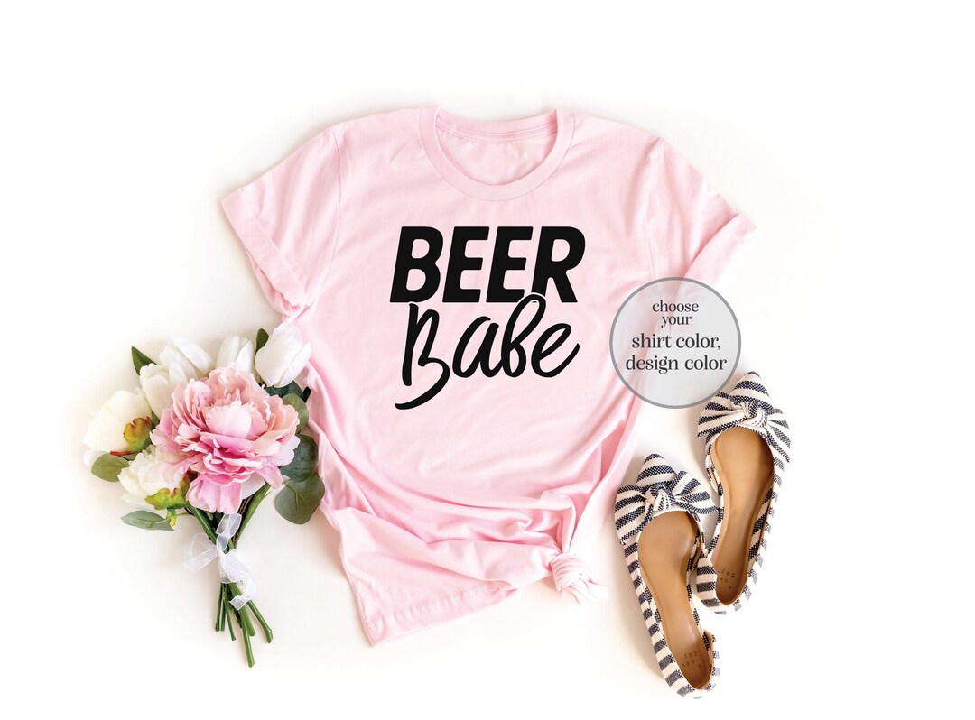 Beer Babe Shirt, Beer Lover Shirt, Alcohol Lover Shirt, Drinker Shirt ...