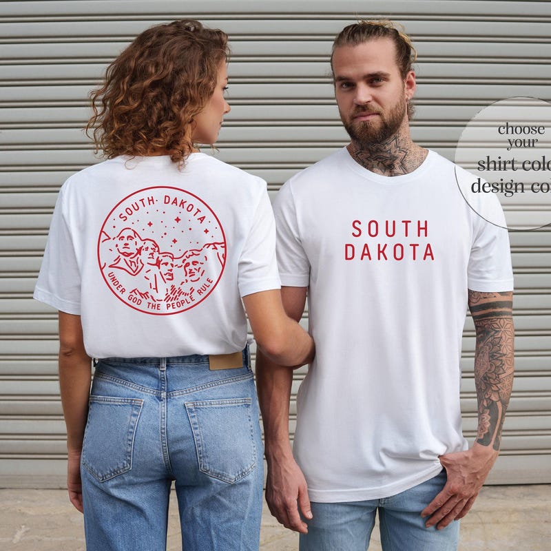 South Dakota T Shirt - Etsy