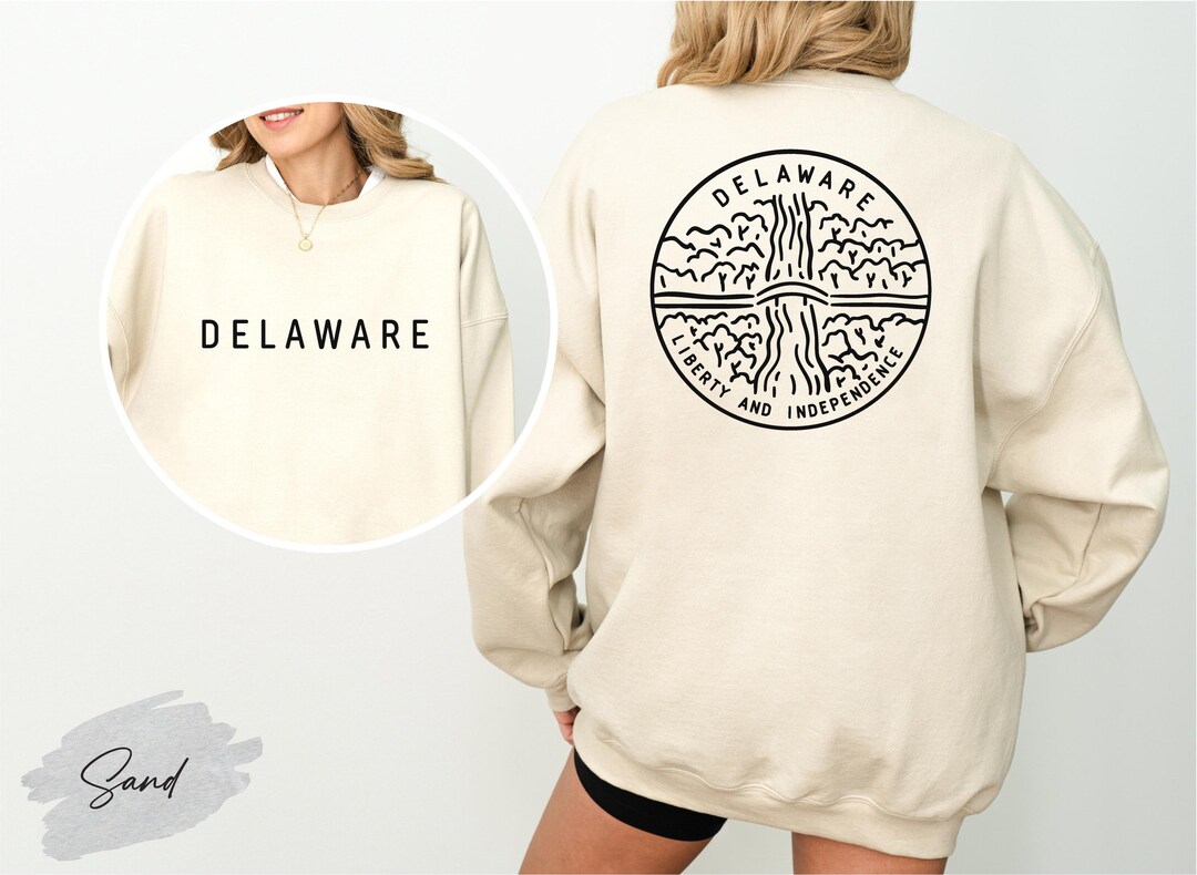 Delaware Sweatshirt, Delaware Pride Sweatshirt, Delaware Lover Gift ...