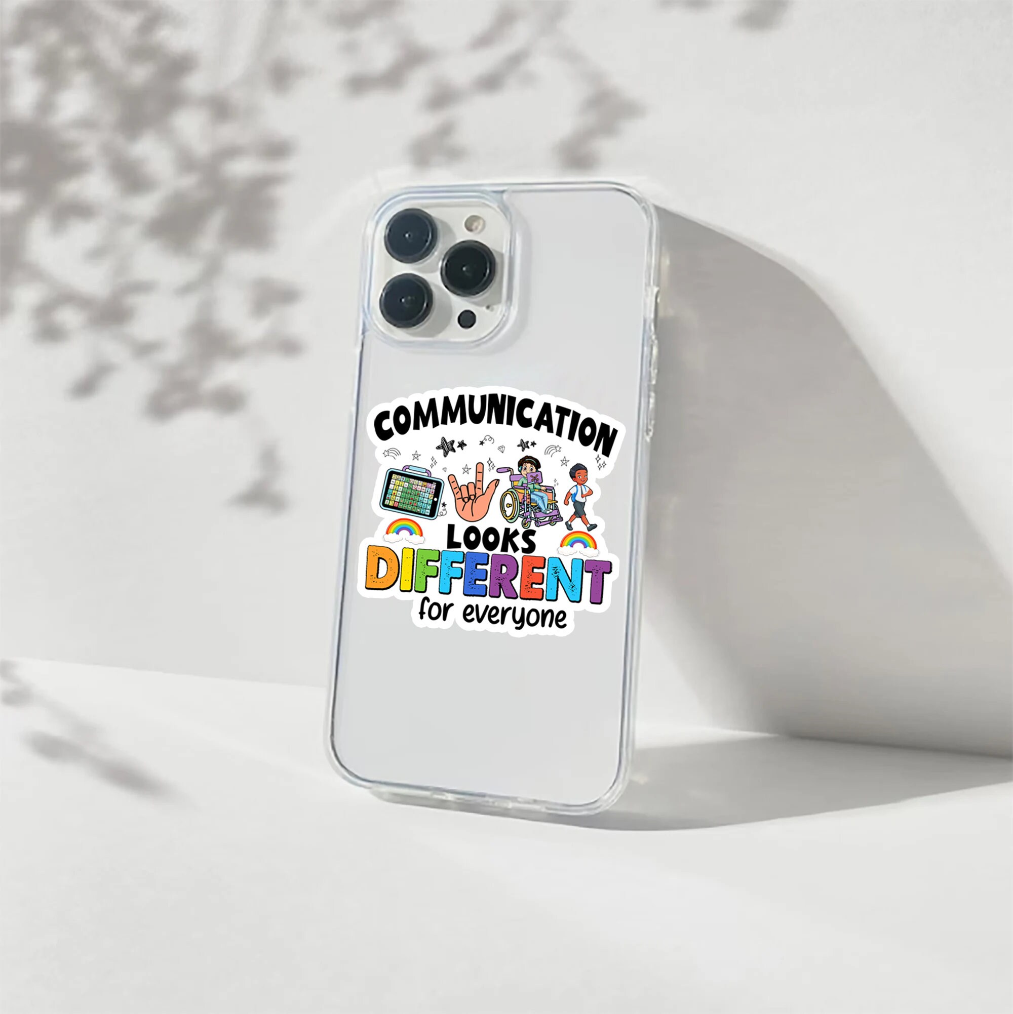 Autism Sticker, Communication Is Different Sticker, Speech Pathologist ...