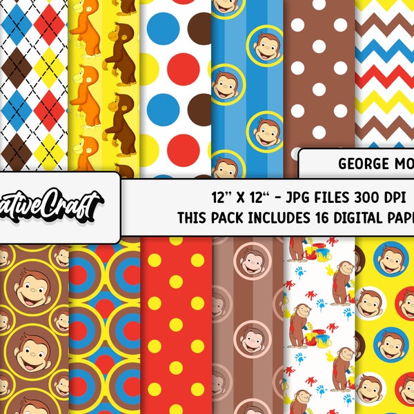Curious George - Etsy