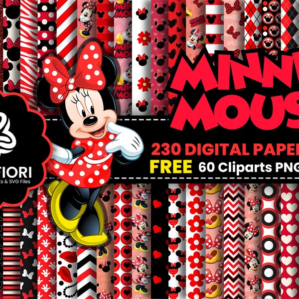 Minnie Mouse Red - Etsy