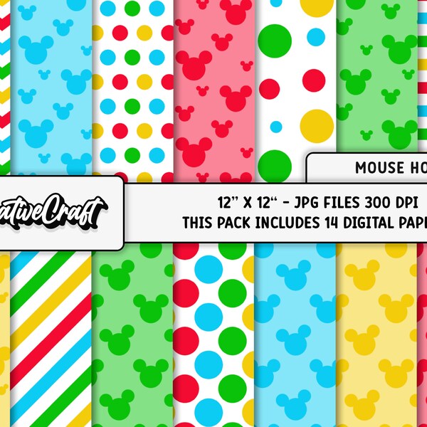 Mickey Mouse Digital - Etsy