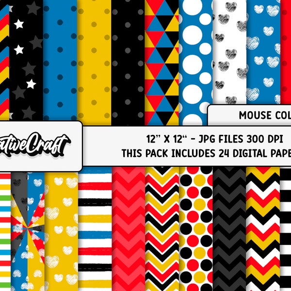 Mickey Mouse Digital - Etsy