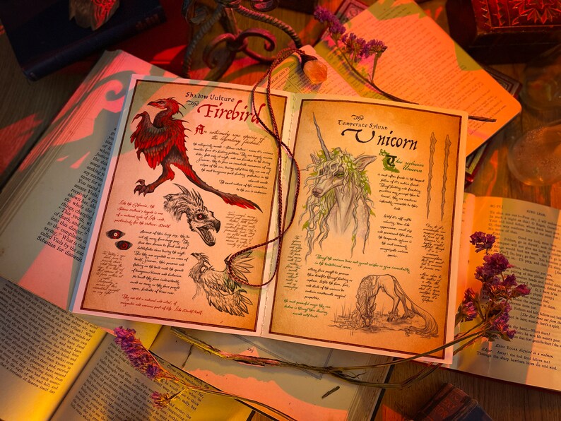 EDITABLE Questing Beast Art Print Fantasy Creature Bestiary for Dnd ...