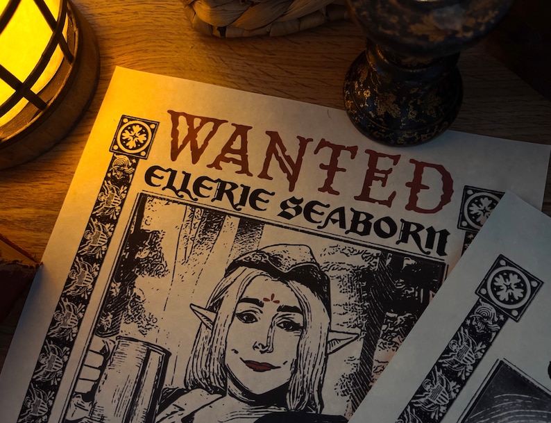 Medieval & Pirate Wanted Poster EDITABLE DnD Bounty Flyers - Etsy France