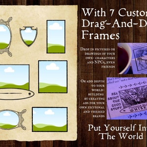 Editable Fantasy Newspaper Kit for DND, TTRPG, RPG – the Sending Stone ...