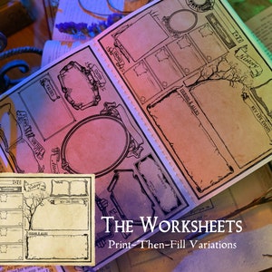 Dnd Character Sheet Bundle- "the Adventurer's Character Atlas" 3 ...
