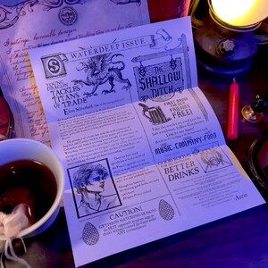 Newspaper Template- Editable Medieval Fantasy Newsletter Kit for Dnd ...