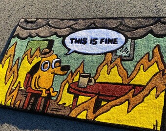 Spiderman Tufted Rug - Etsy