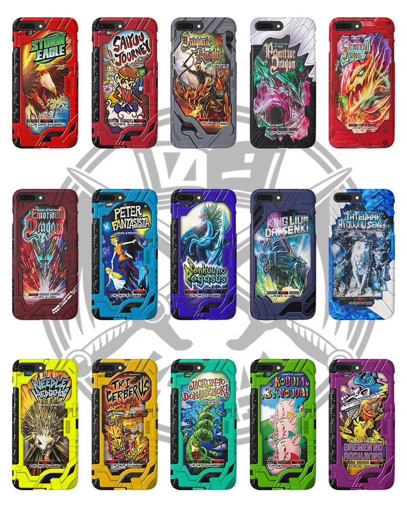 Kamen Rider Saber Wonder Ride Book Phone Case Collection - Etsy