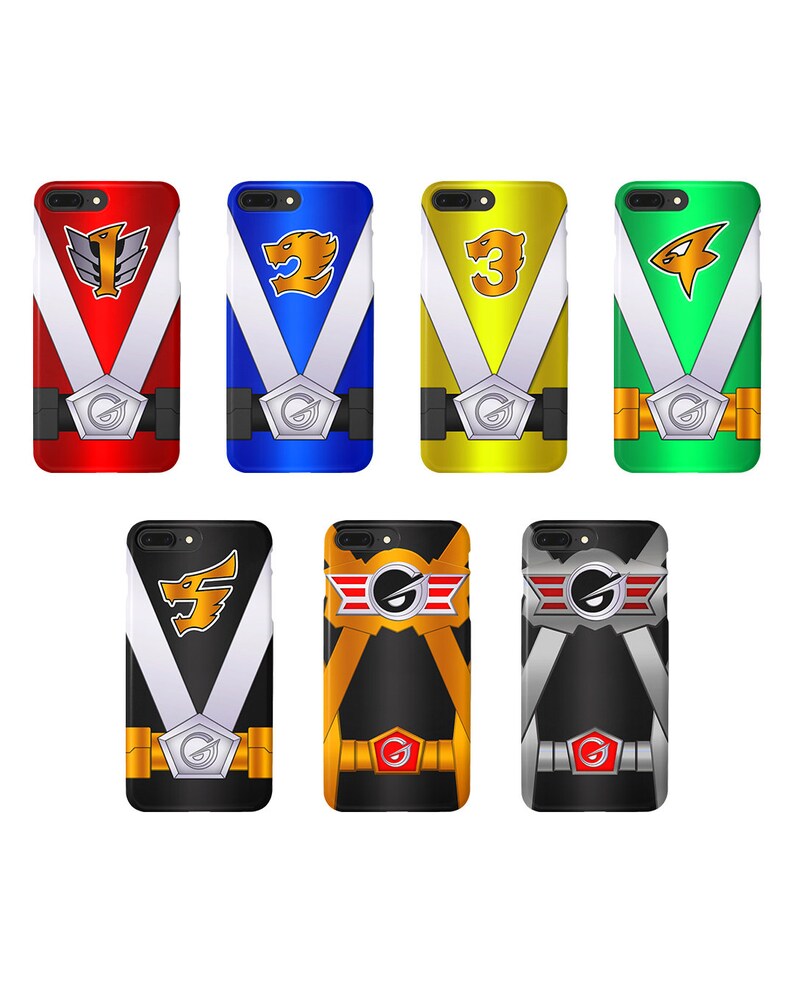 Power Ranger RPM Engine Sentai Go Onger Phone Case Collection - Etsy