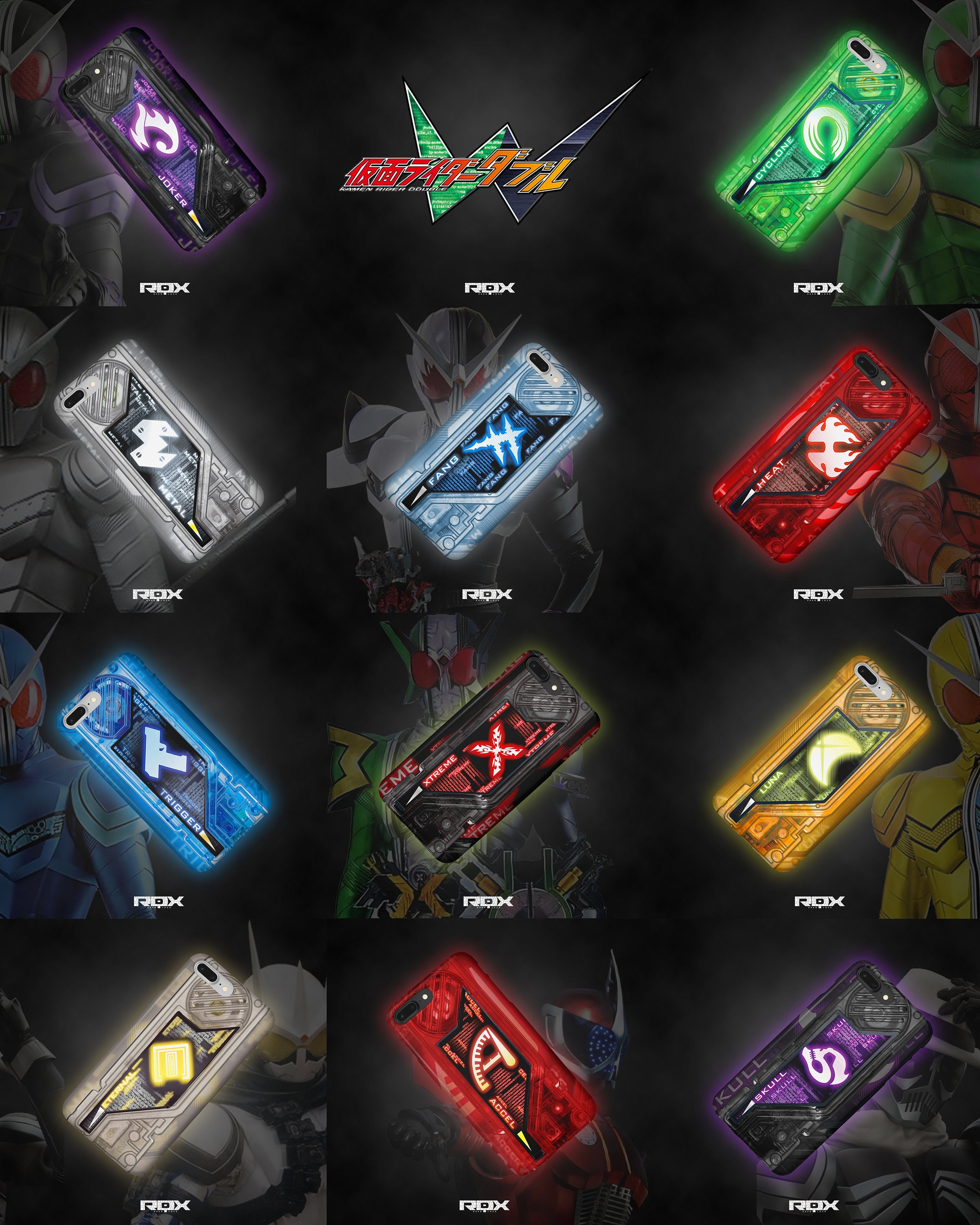 Kamen Rider W Belt Fang