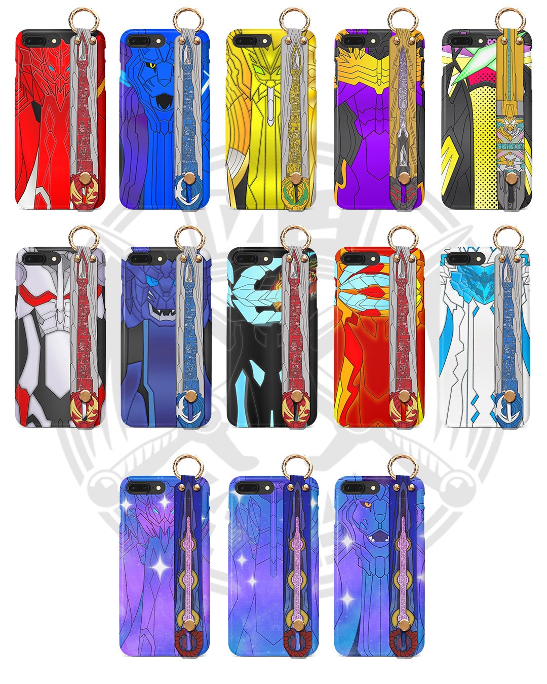 Kamen Rider Saber Body Design With Seiken Hand Grip Phone Case ...