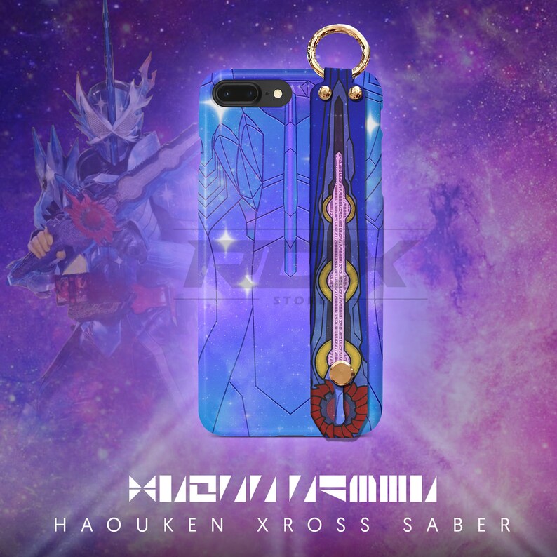 Kamen Rider Saber Body Design With Seiken Hand Grip Phone Case ...