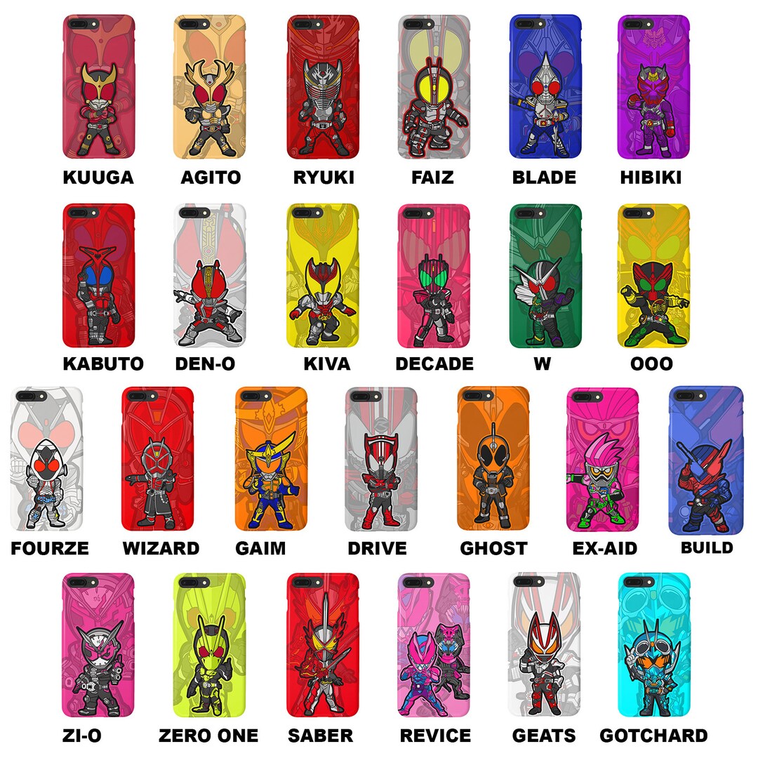 Chibi Rider Phone Case Collection - Etsy