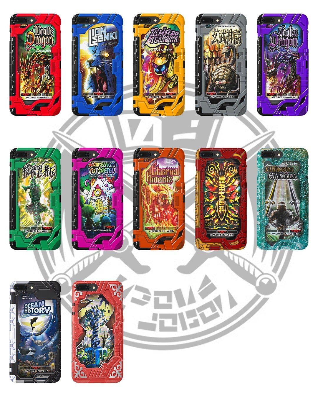 Kamen Rider Saber Wonder Ride Book Phone Case Collection - Etsy