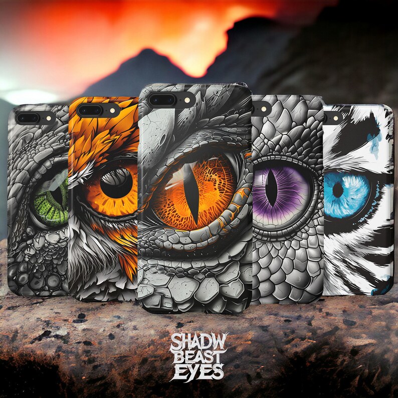 Shadow Beast Eye Phone Case Collection - Etsy