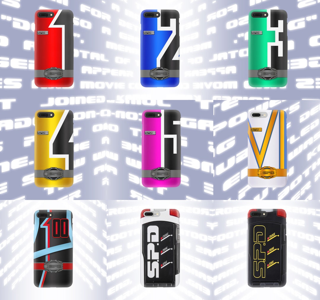 Power Rangers SPD Super Sentai Dekaranger Phone Case Series - Etsy UK