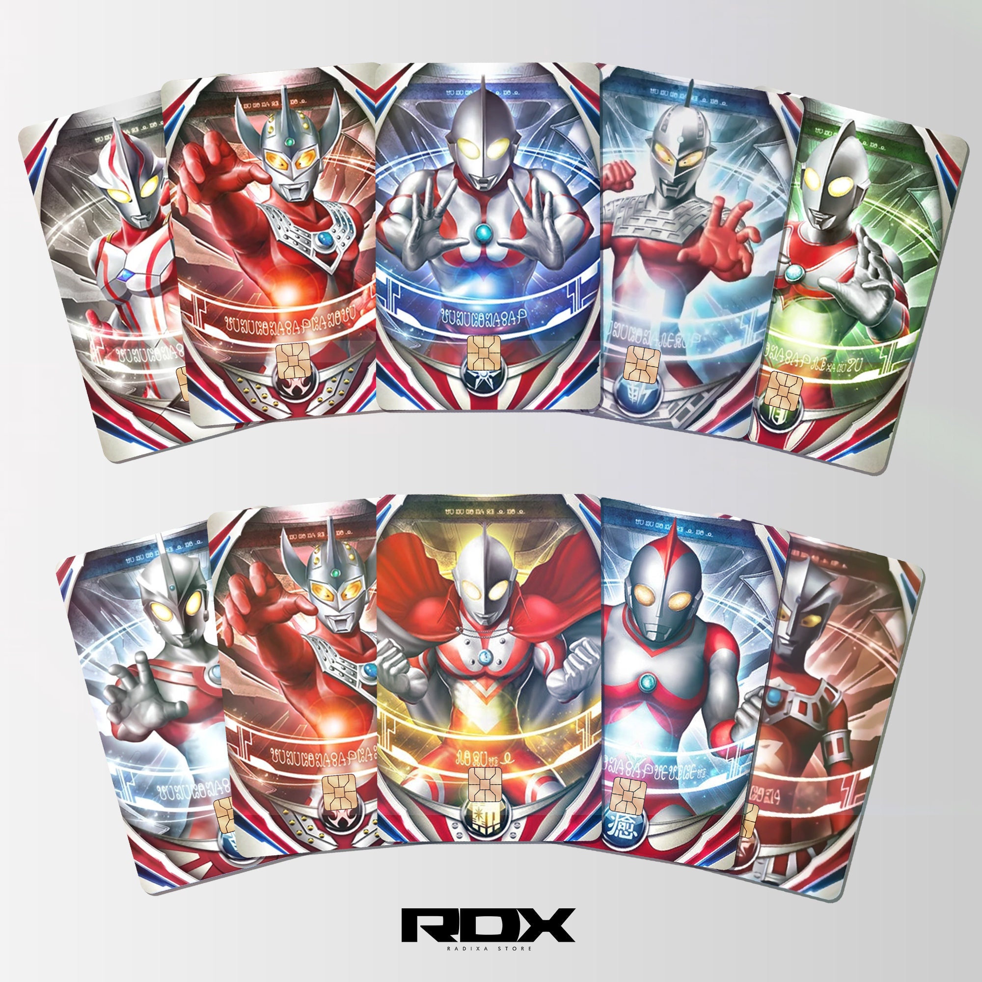 Radixa Debit Credit Card Covers/skins/stickers Collection - Etsy