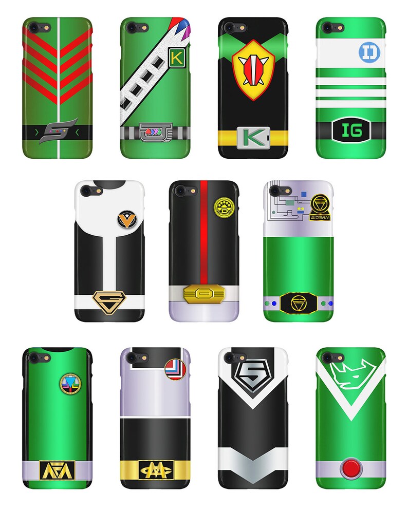 Super Sentai Showa Phone Case Collection - Etsy