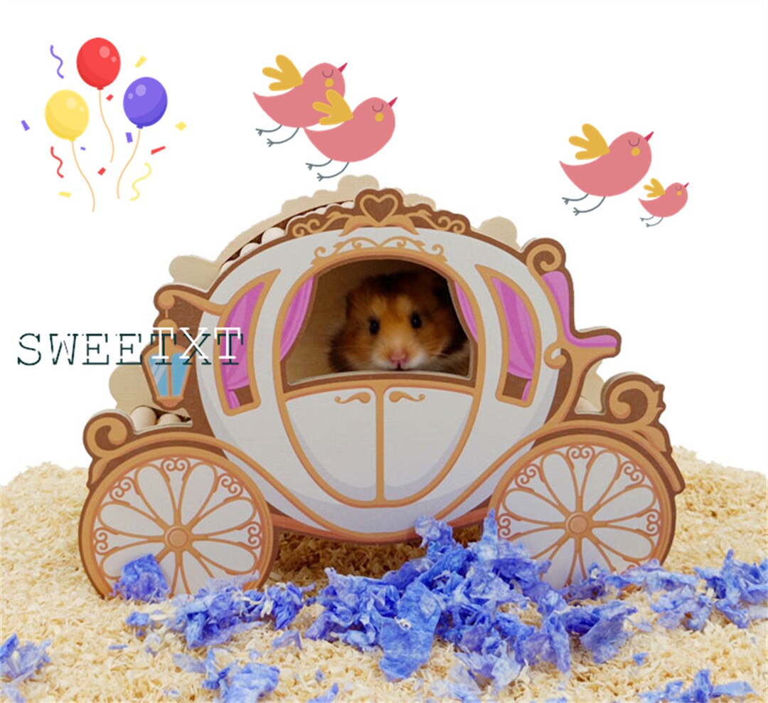 Cute Hamster Hideout House Hand Painting Hamster Shelter - Etsy Canada