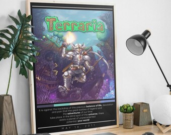Terraria poster - Etsy.de